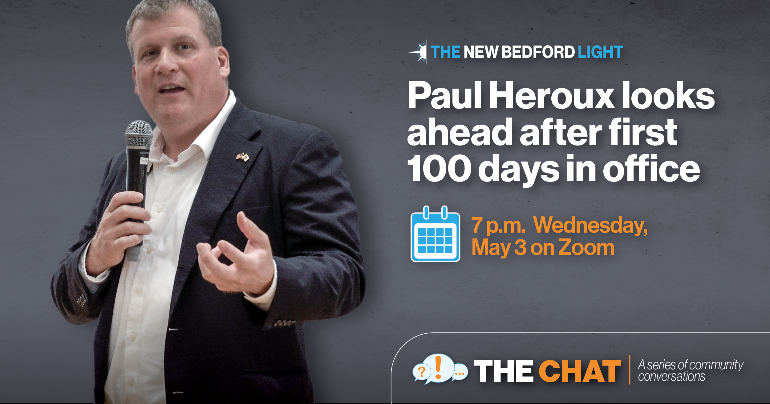 Watch The Chat with new Sheriff Paul Heroux - The New Bedford Light