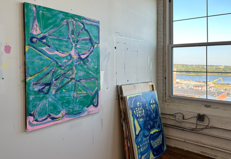 Isabel Riley paints to challenge reality - The New Bedford Light