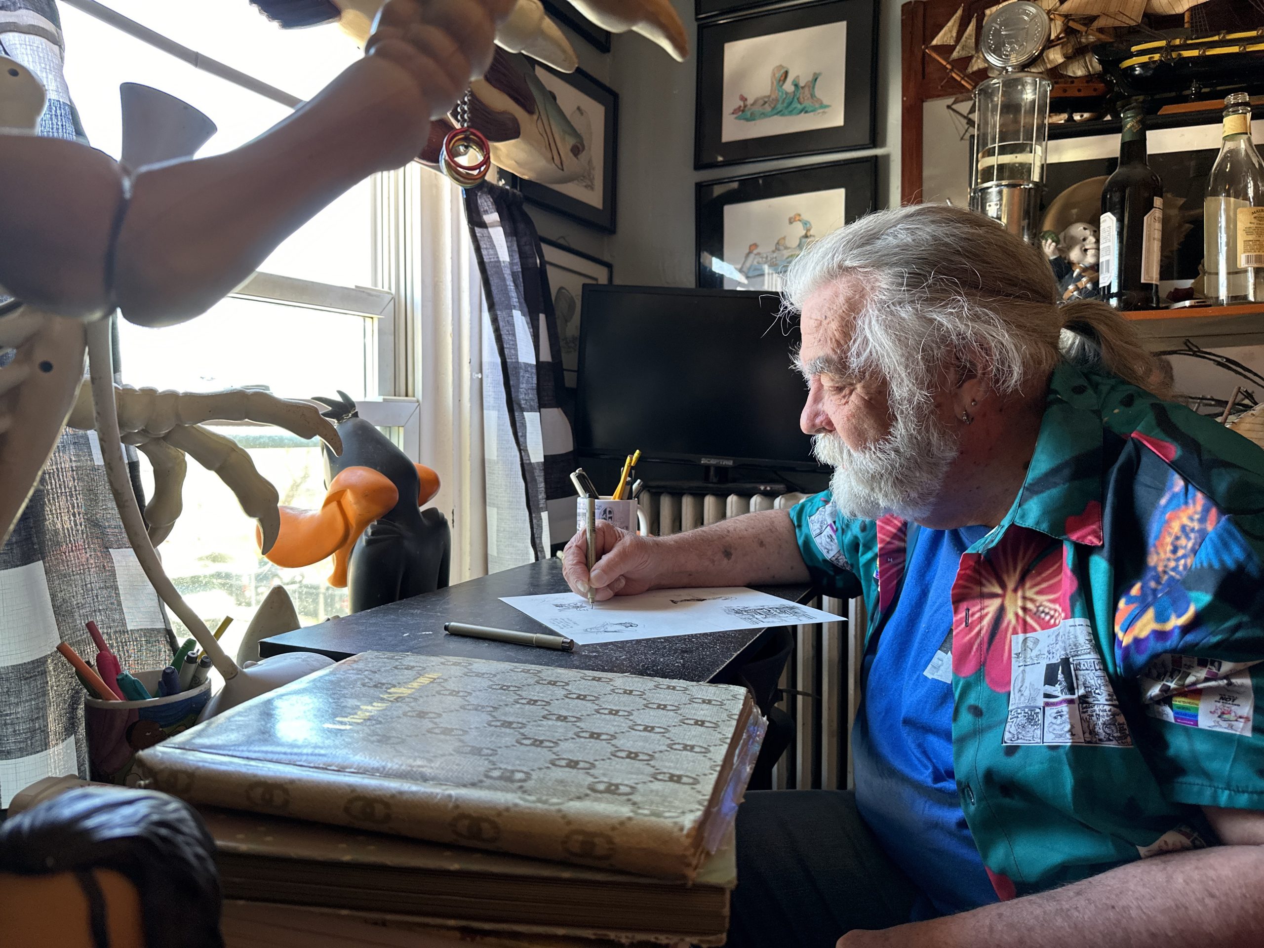 Long story short, Joe Quigley uses art as activism - The New Bedford Light