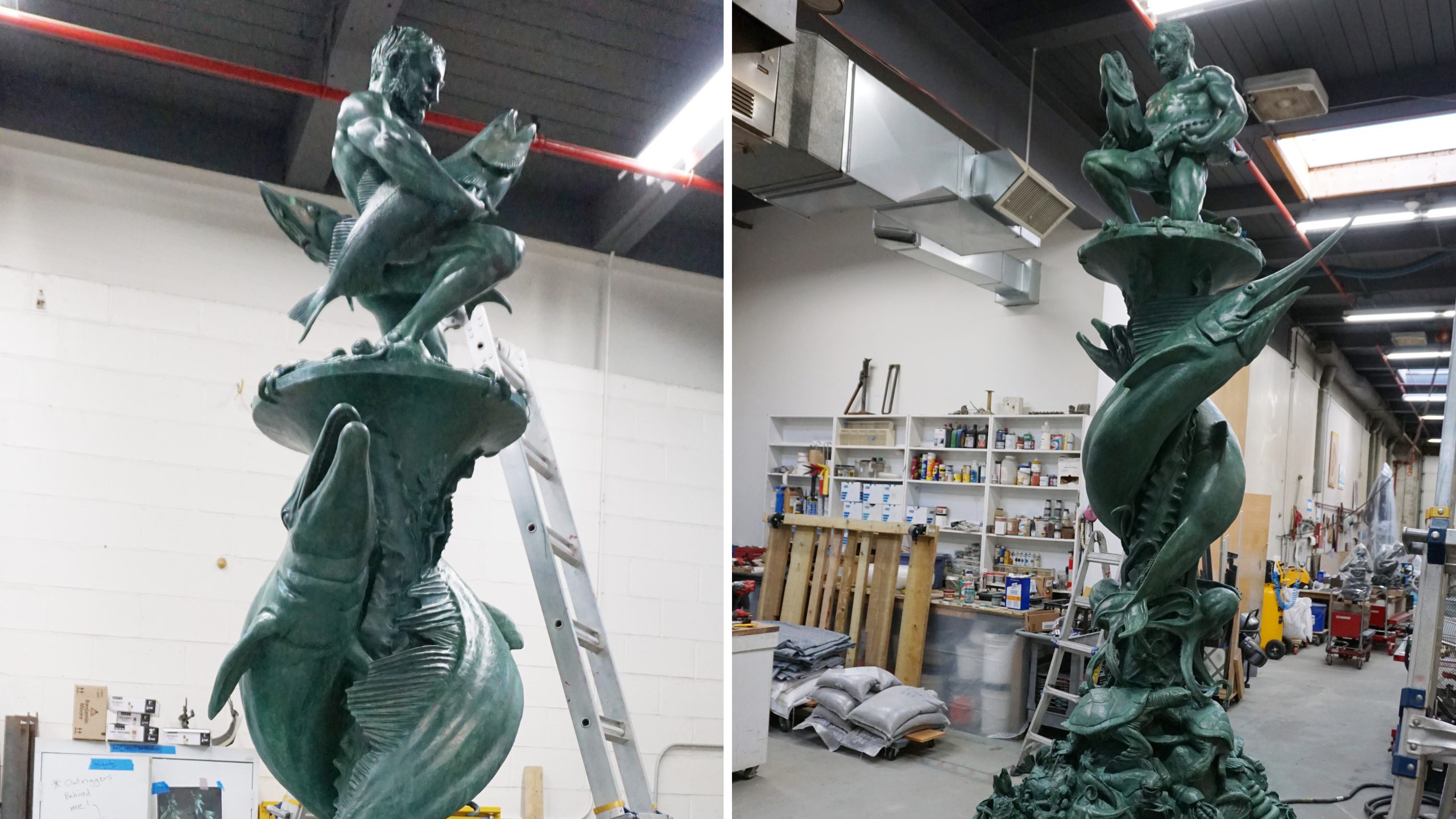 Poseidon statue awaits its comeback, but where? - The New Bedford Light