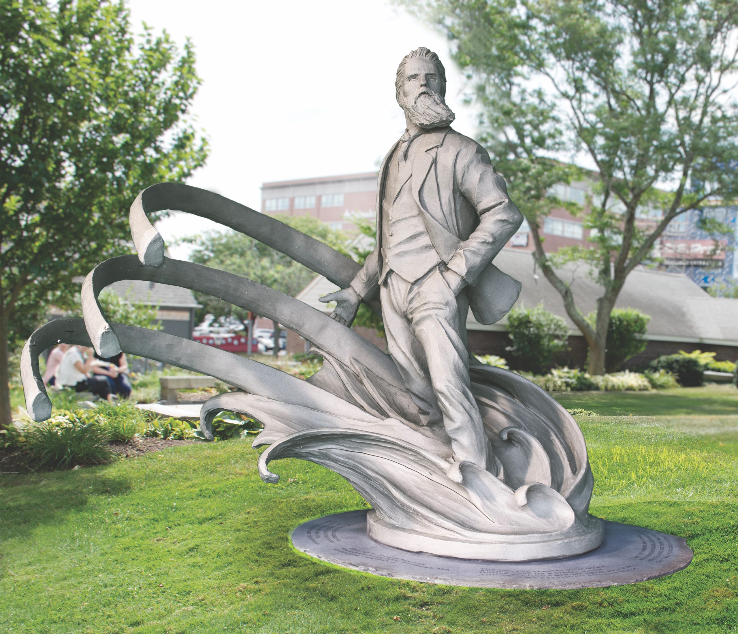 Herman Melville statue recognizes greatness born in New Bedford - The ...